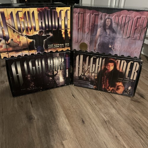 Highlander TV Series VHS Box Sets (4) IV, V, II, III | eBay