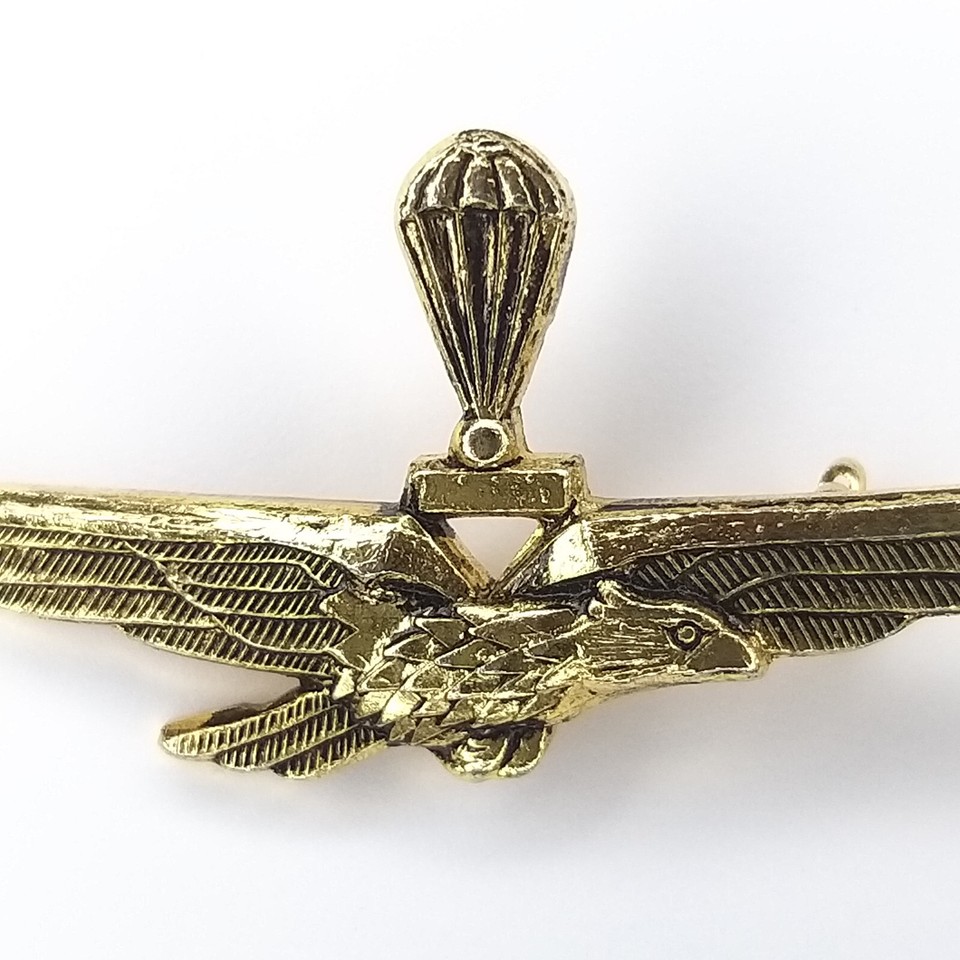 Original WWII Italy Fascist Paratrooper Air Force Wings Pin Badge WW2 ...