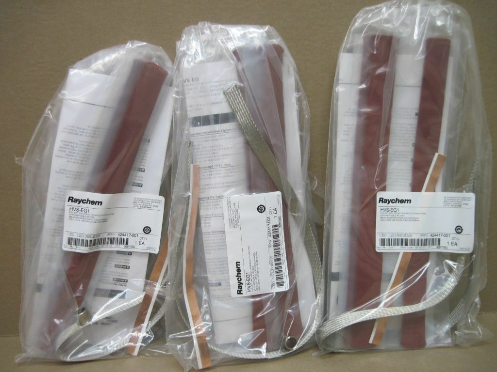 Raychem TE Connectivity HVS-EG1 Splice Extend Ground Kit 0.30"-1.25 ...