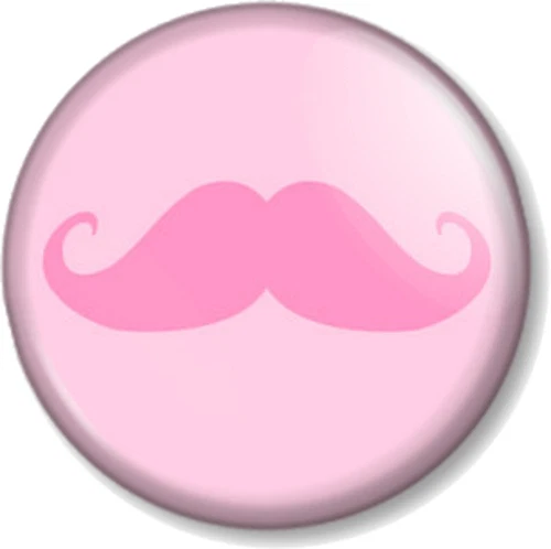 Pink Mustache Background