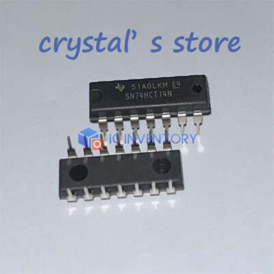 5PCS SN74HCT14N IC HEX SCHMITT-TRIG INV 14-DIP HCT14 74HCT14 | eBay