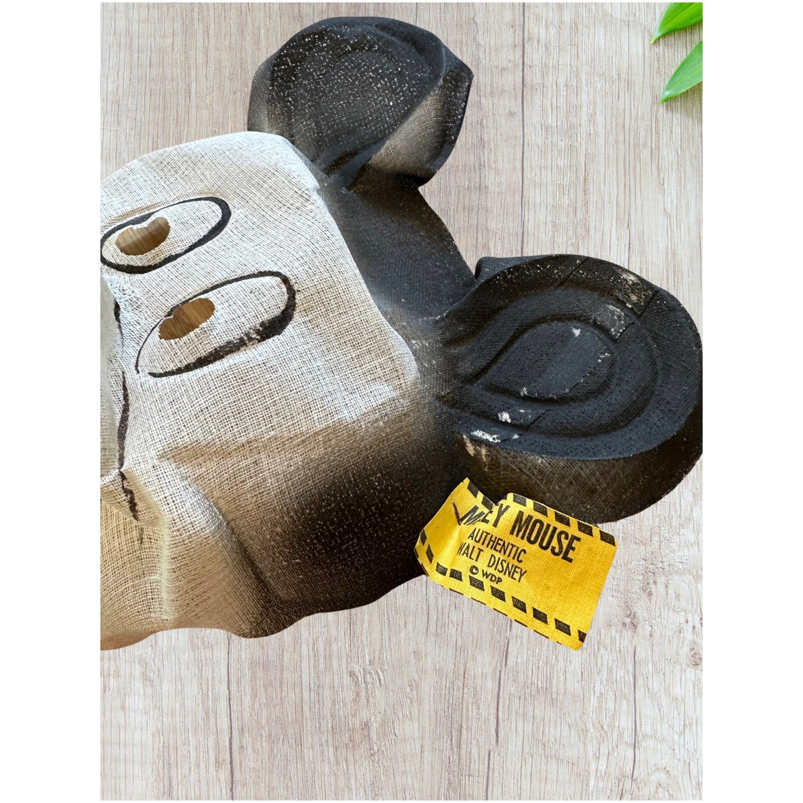 Vintage Halloween Mickey Mouse Cheesecloth Mask | eBay