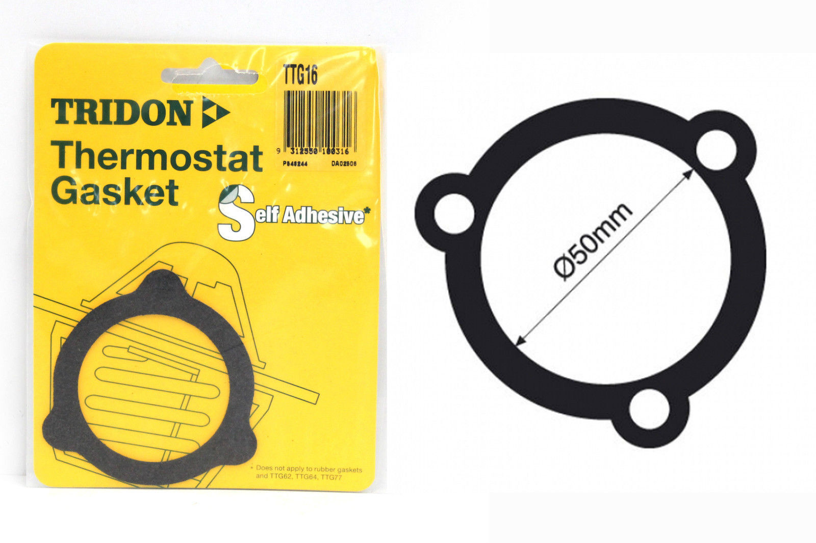Thermostat Gasket for Mazda T3000 T3500 T4000 T4600 4cyl 8V OHV Diesel ...