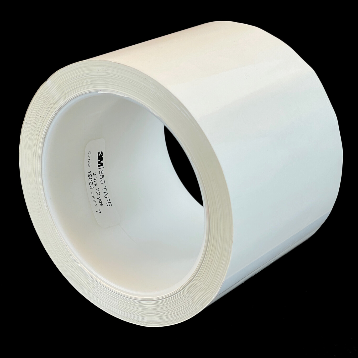 3M 850 POLYESTER FILM TAPE ROLL, 3" WIDE X 72 YARDS LONG, $227 RETAIL ...