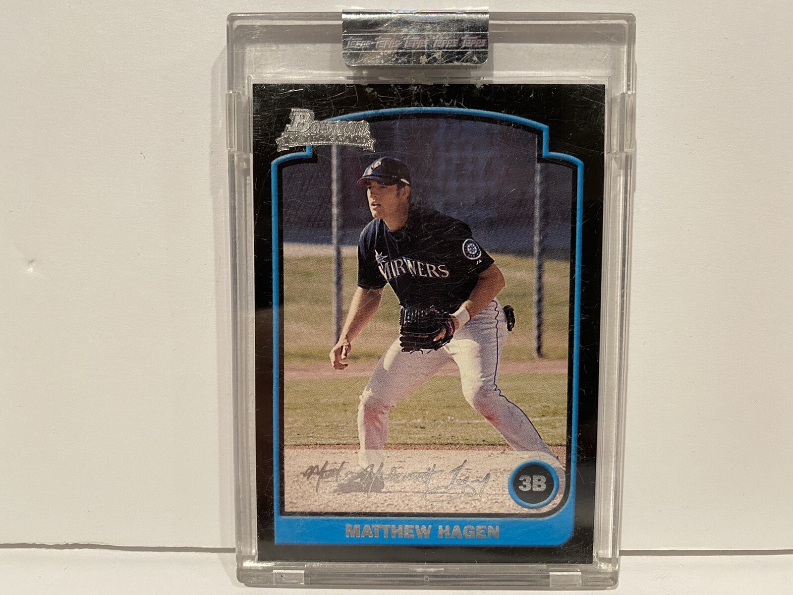 2003 Bowman Silver /250 Matthew Hagen #227 Seattle Mariners Baseball ...