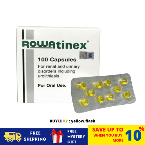 ROWATINEX CAPS For Renal & Urinary Tract and Stones 100's | eBay