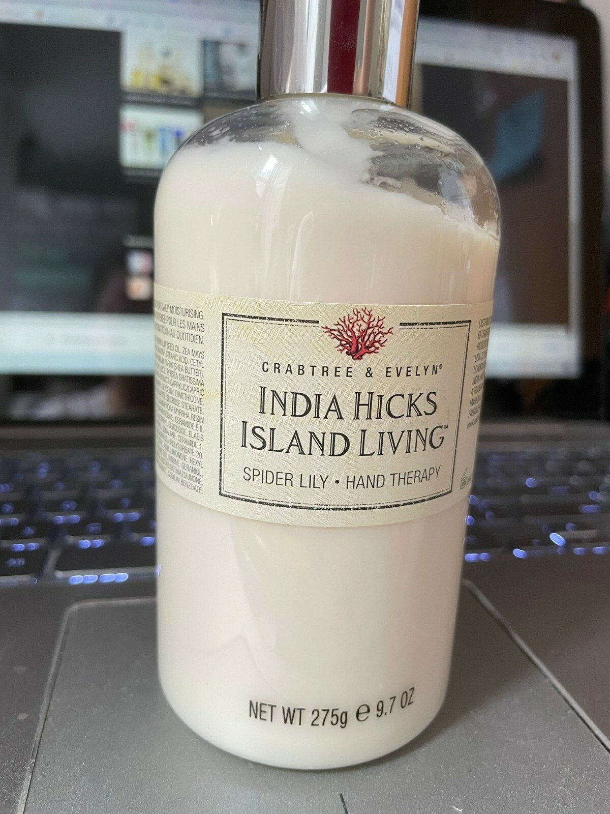 Crabtree Evelyn India hicks island living spider lily hand therapy 9 ...