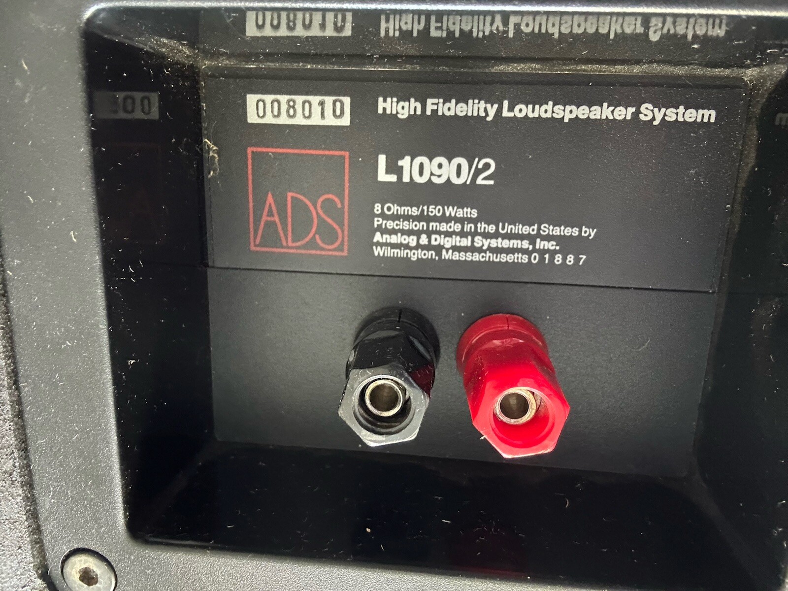 ADS L1090/2 Vintage Black High Fidelity Floor Tower Speakers TESTED ...