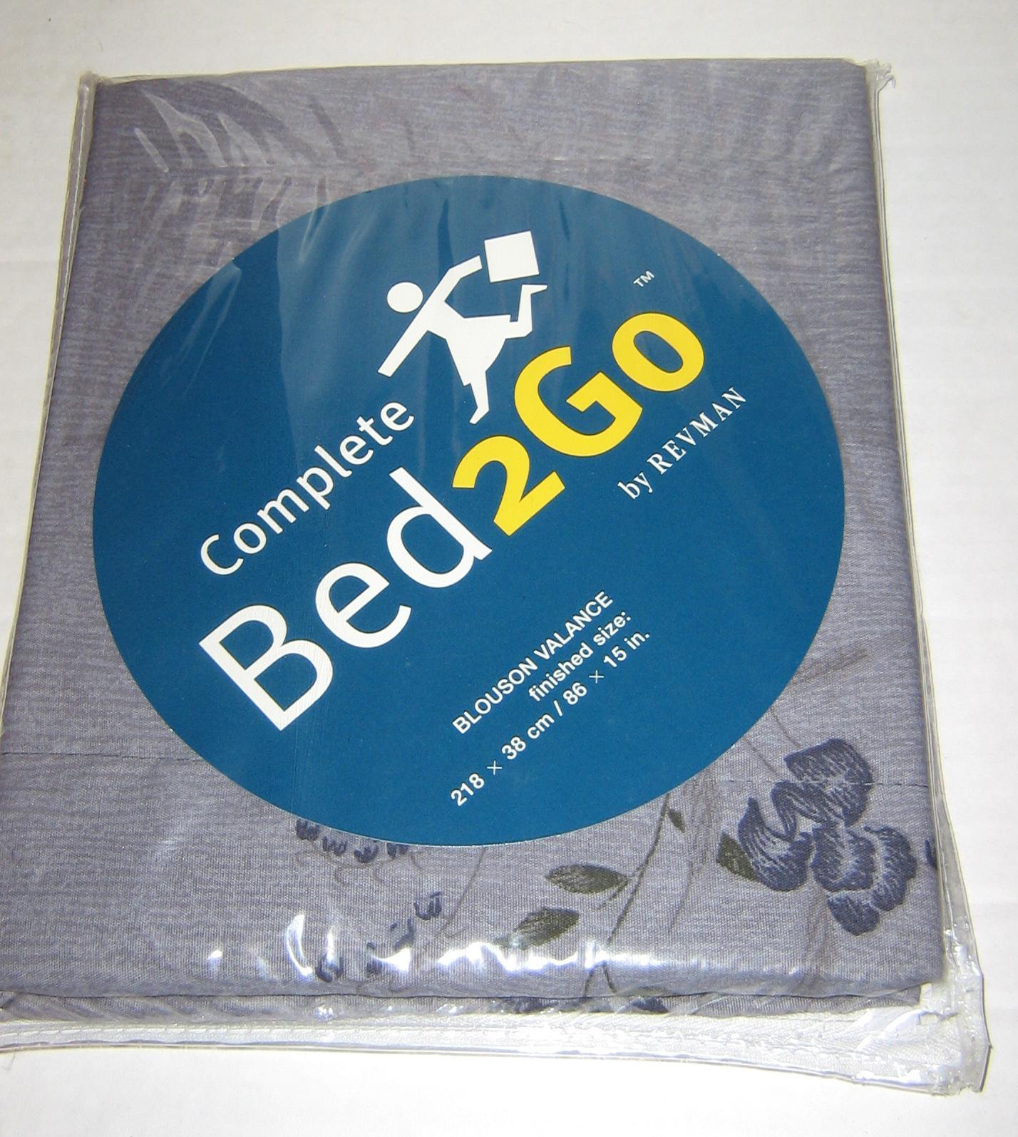 REVMAN COMPLETE BED2GO BLOUSON VALANCE - 86 X 15 INCHES - 218 X 38 CM ...