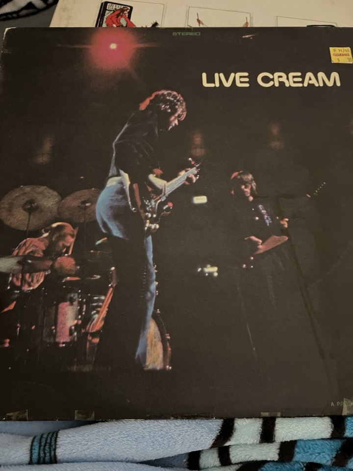 Cream - Lot Of 3 Vinyl Records! Live 1 & Cream Vol. II & Heavy Cream ...