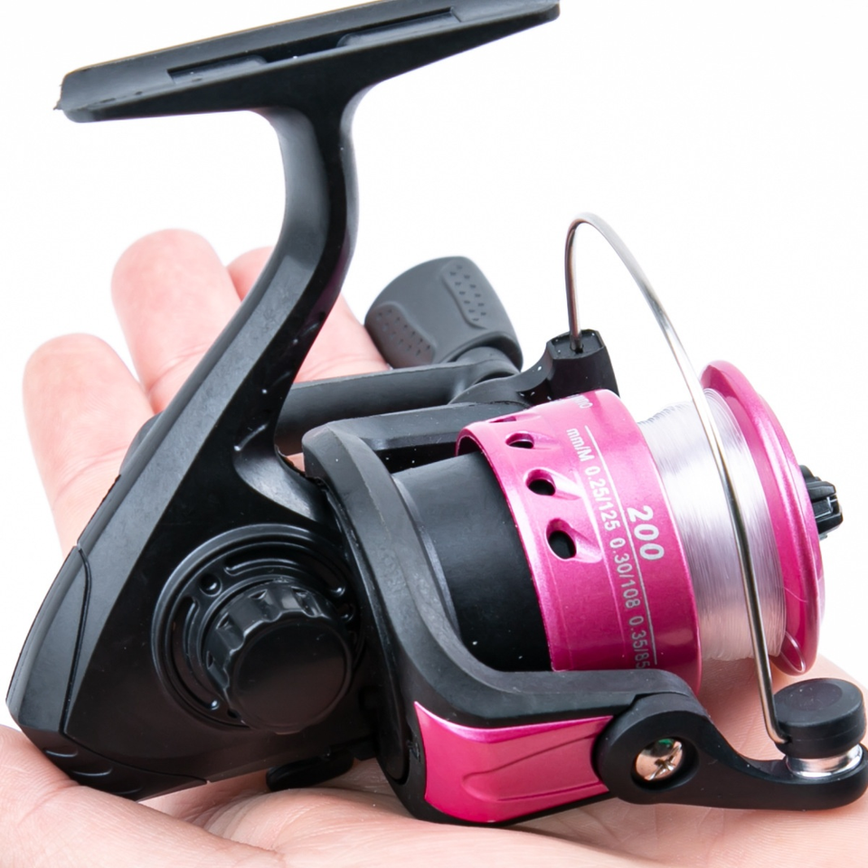 Compact Mini Ice Fishing Reel 200 Size Lightweight Design for Line ...