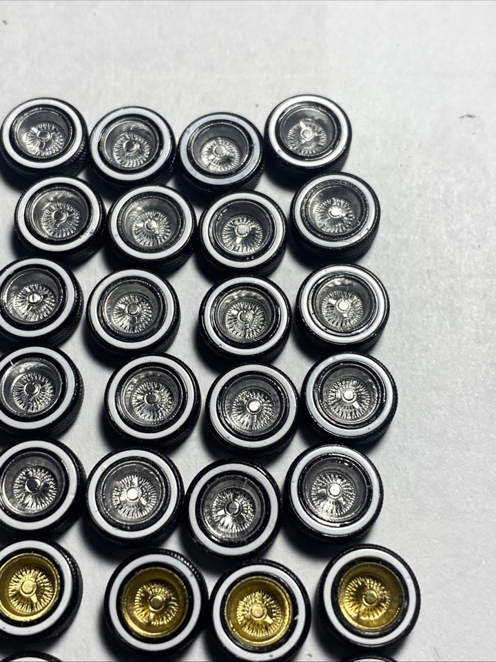hot wheels lowrider rims 3d printed 13 sets true spoke 10mm dayton 10mm ...