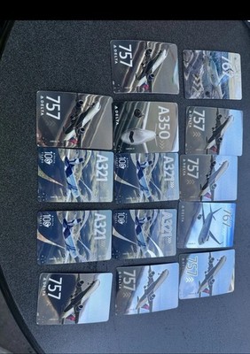 Delta Airline Pilot Trading/Collectible Cards Airbus 100 Year ...