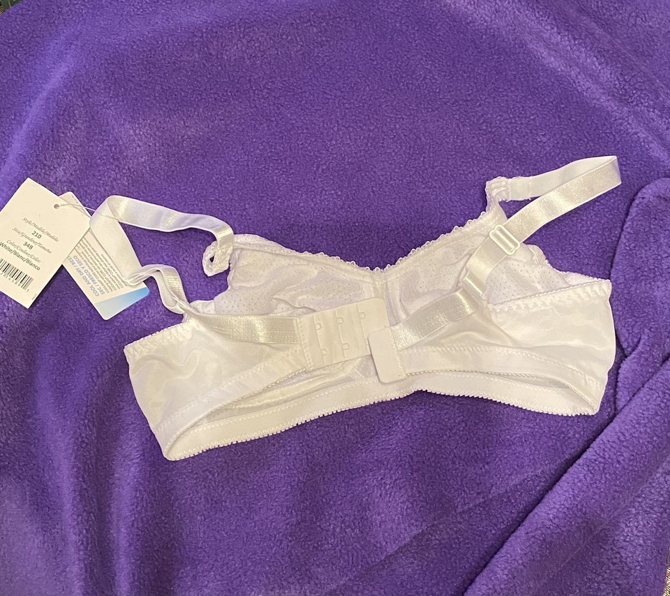 TRULIFE MASTECTOMY BRA 210 Barbara white- 34b new with tags | eBay
