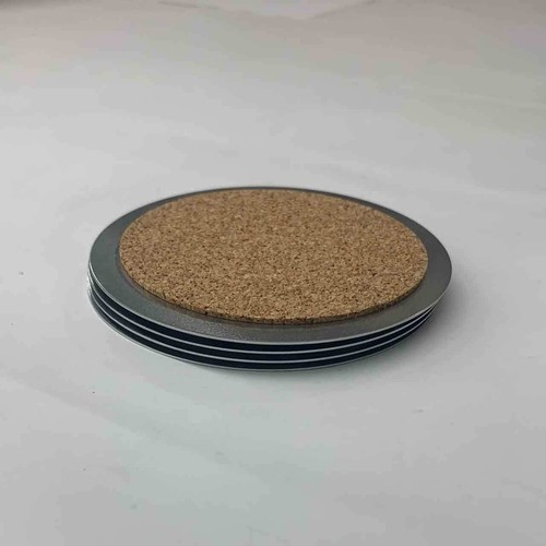 Frazzle Face Snowflake Novelty Circle Coasters Set of 4 Holiday ...