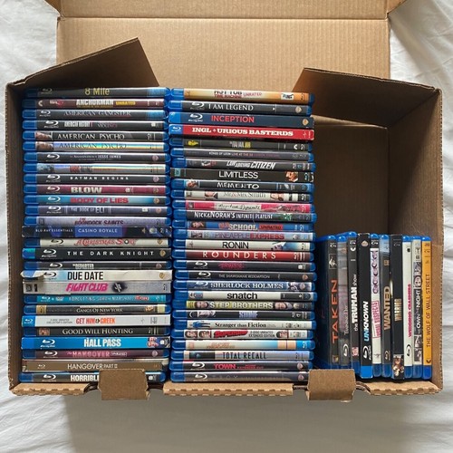 Lot of 65 Blu-Ray Movie DVDs - Sold as the Entire Lot | eBay