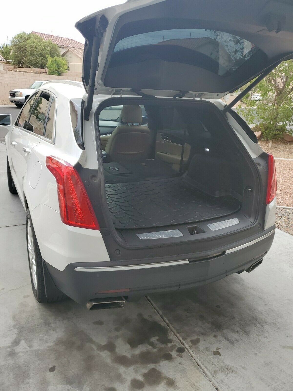 Rear Trunk Cargo Floor Tray Boot Liner Mat for CADILLAC XT5 2017-2024 ...