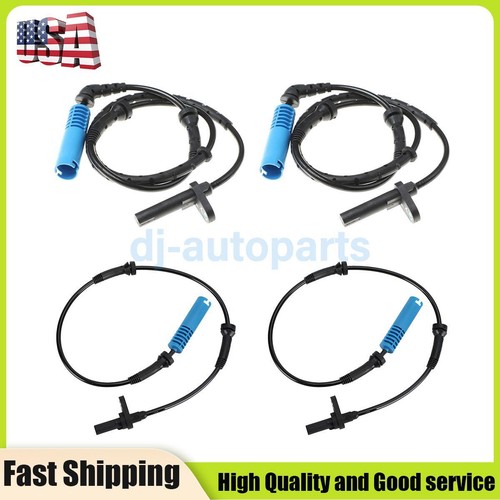 4X Front and Rear L/R ABS Wheel Speed Sensor For BMW E60 E61 525i 528i ...