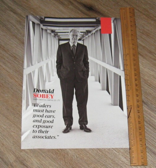 Donald Sobey original ONE magazine page PHOTO text | eBay