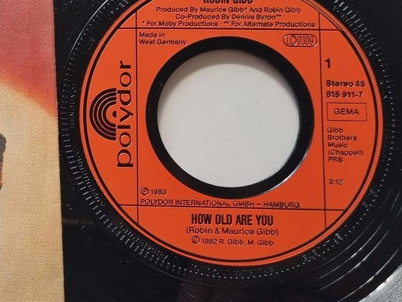 Robin Gibb - How Old Are You? 7'' Vinyl Germany/ Bee Gees | eBay UK
