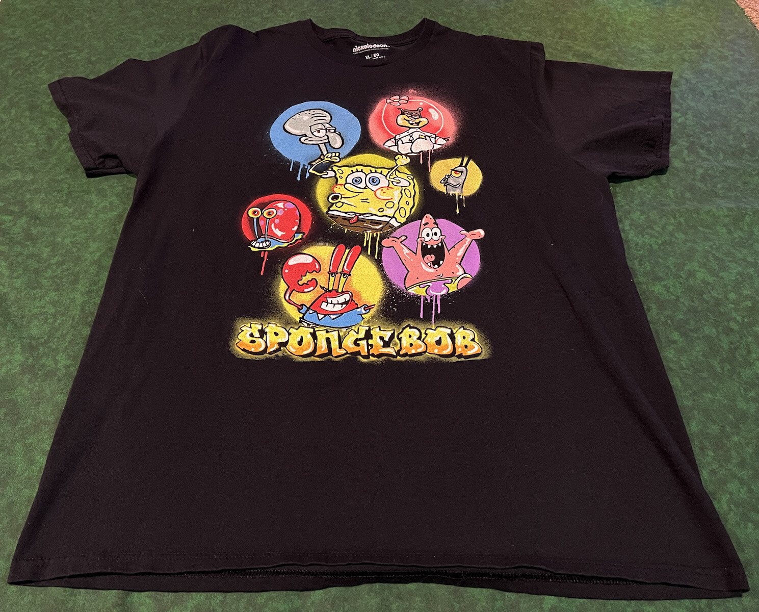 Nickelodeon SPONGEBOB and Friends Retro 90s Graffiti … - Gem