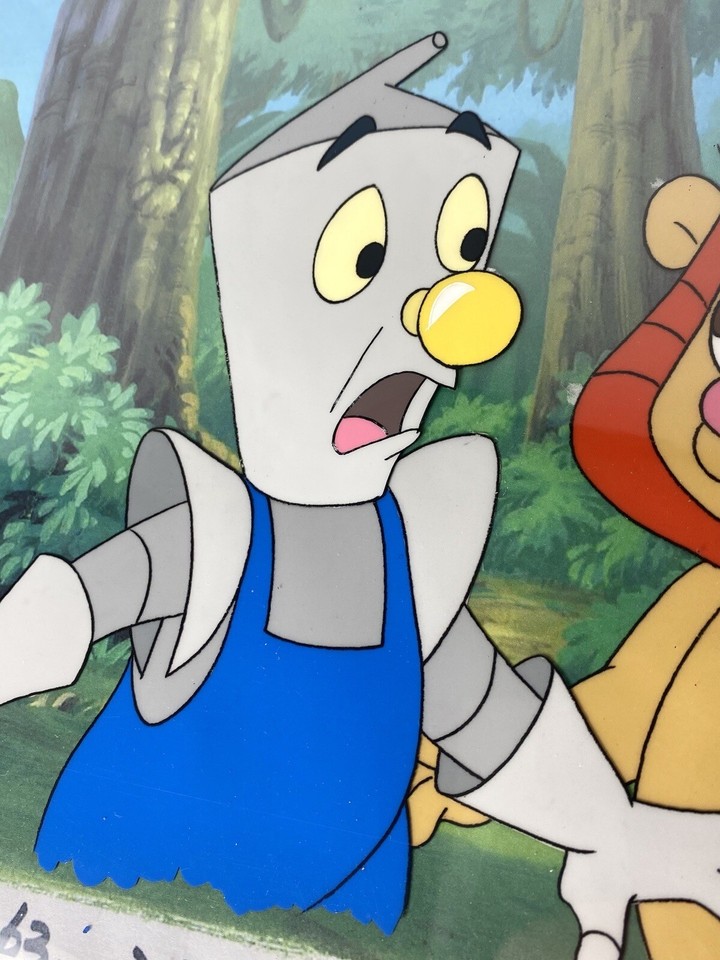 WIZARD of OZ KIDS Animation Cel TIN BOY BORIS Original Production Used ...