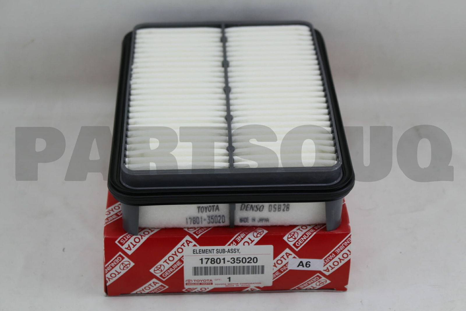 1780135020 Genuine Toyota ELEMENT SUB-ASSY, AIR CLEANER FILTER 17801 ...