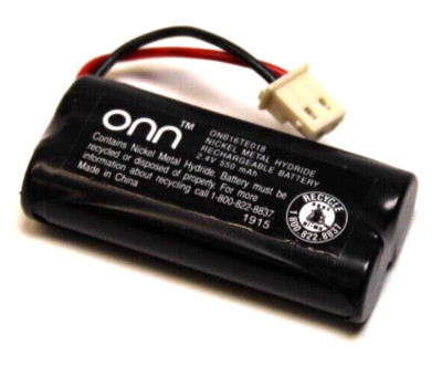 ONN ONB16TED018 2.4V 550 mAh Nickel Metal Hydride Cordless Phone ...