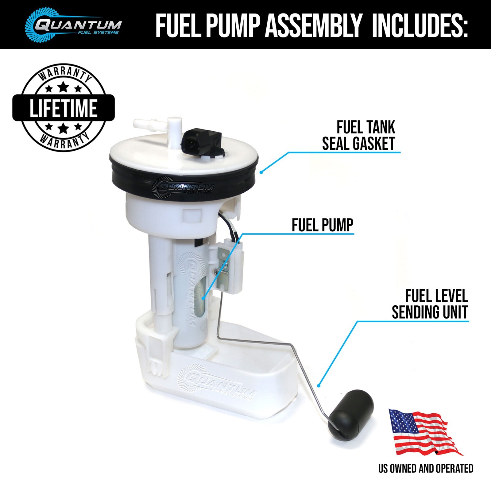 SUZUKI 15100-31G20 QFS Fuel Pump Module Assembly King Quad 450 500 700 ...