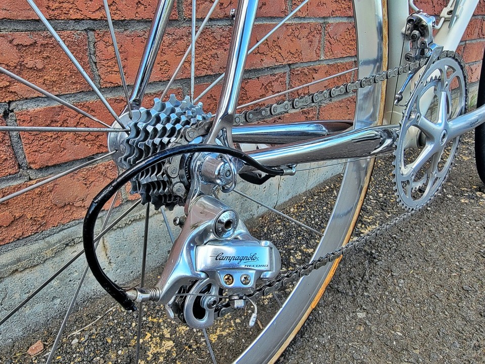 Gianella (Marinoni) road bike Columbus MAX + Campagnolo Record + Shamal ...