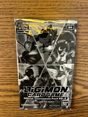 Digimon Card Game Vol 3 Official Tournament Pack Sealed Digimon CCG ...