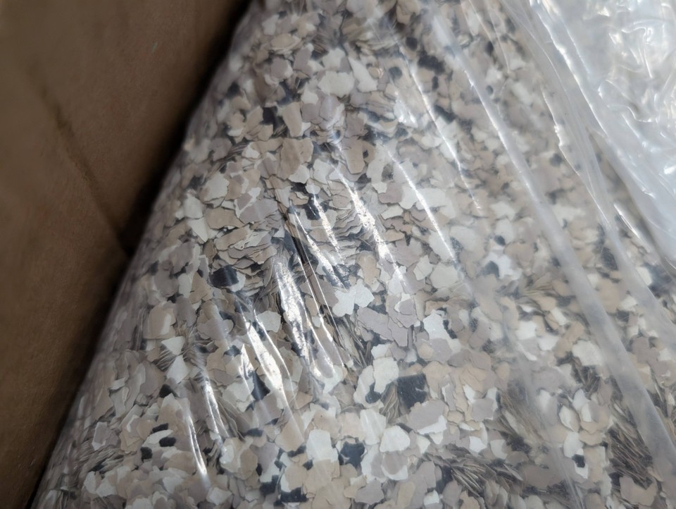 FLAKE Tidal Wave? FLAKES CHIPS FOR EPOXY FLOORS 25lbs | eBay