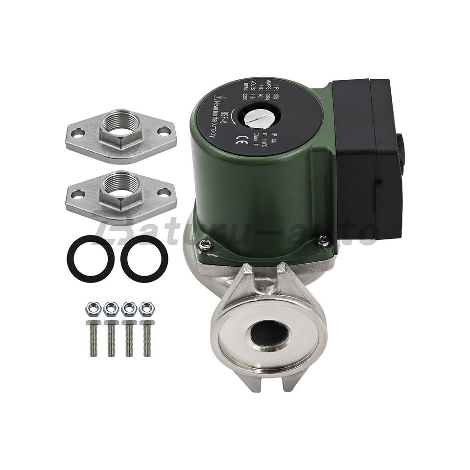 Replacement NEW For Taco 008-SF6 Stainless Steel Circulator Pump 115V 1 ...