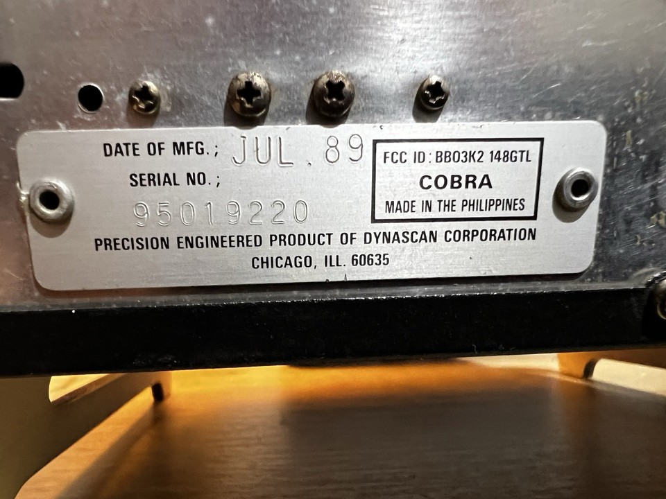 Cobra 148 GTL 40 AM/SSB Extra Channels Super Clean. | eBay