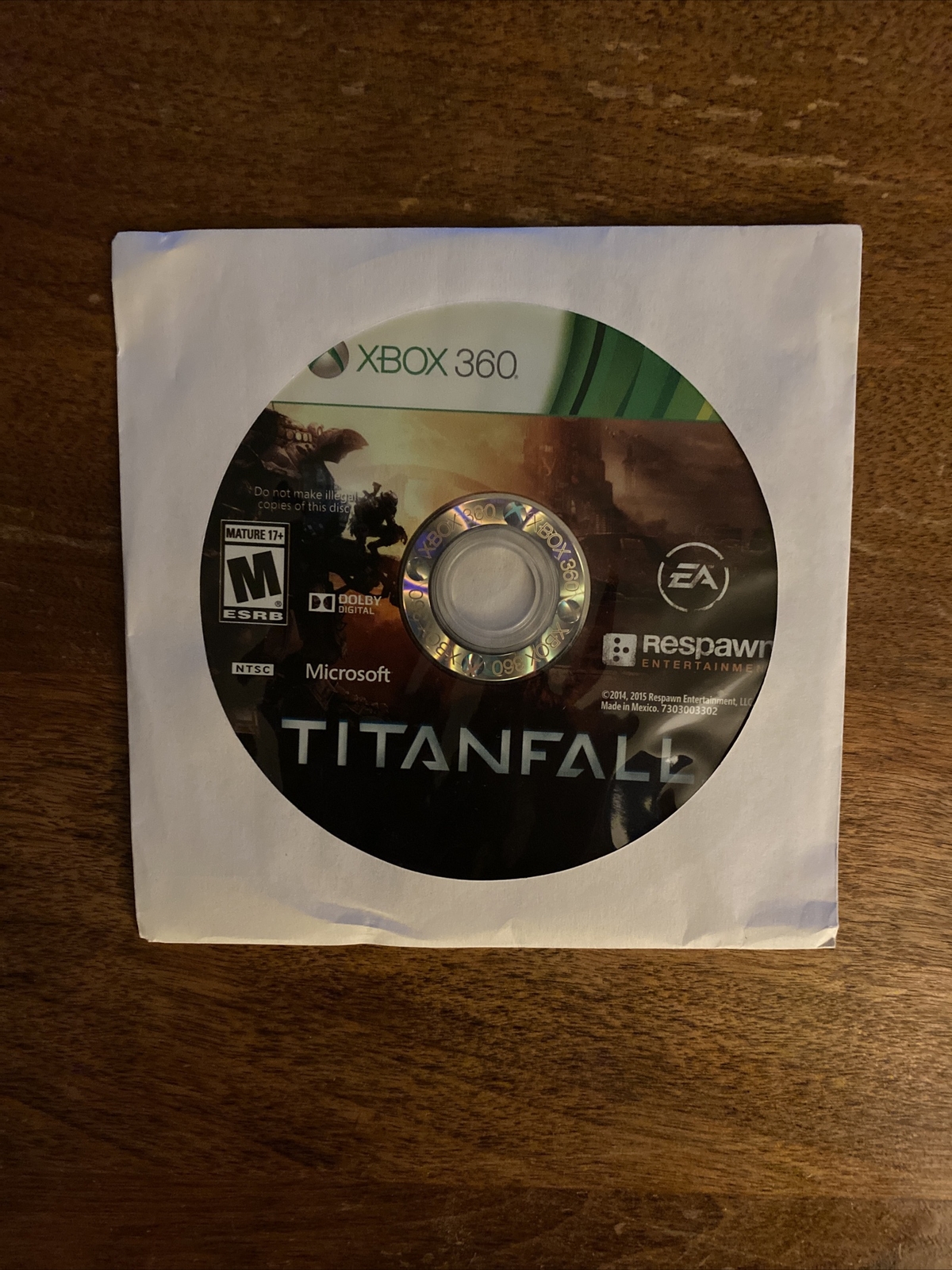 Titanfall (Microsoft Xbox 360, 2014) Disc Only Tested, Working ...