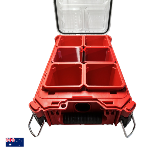 Milwaukee 48228430 & 48228435 Packout Compact - 10cm x 10cm Deep Bin ...