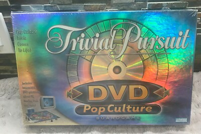 Trivial Pursuit DVD Pop Culture Board Game Trivia Movie TV Music 2003 ...