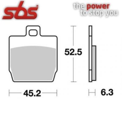 Einige Beläge Bremse SBS 145 Hm Organic | eBay.de