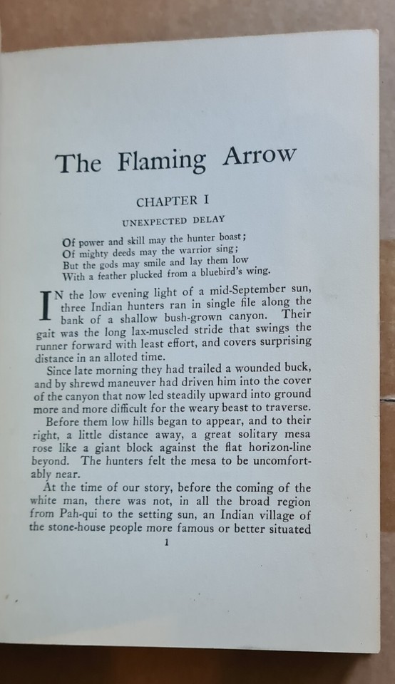 Rare Book The Flaming Arrow Carl Moon 1927 1st Ed Native American Small ...