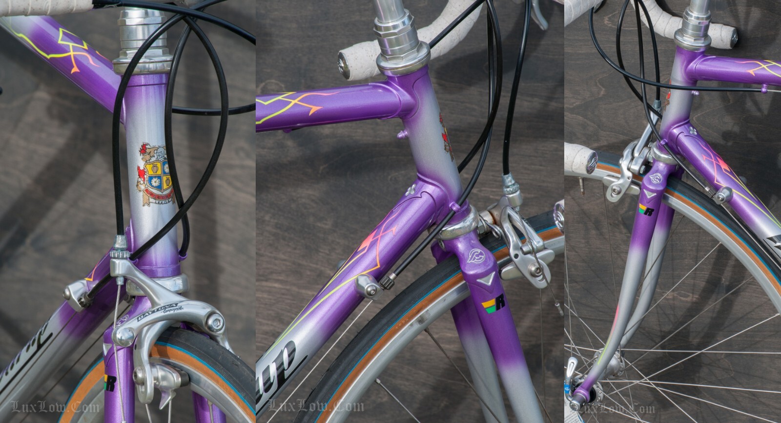 NOS Vintage 56cm Woodrup ROAD BIKE Reynolds Campagnolo Daytona Centaur ...