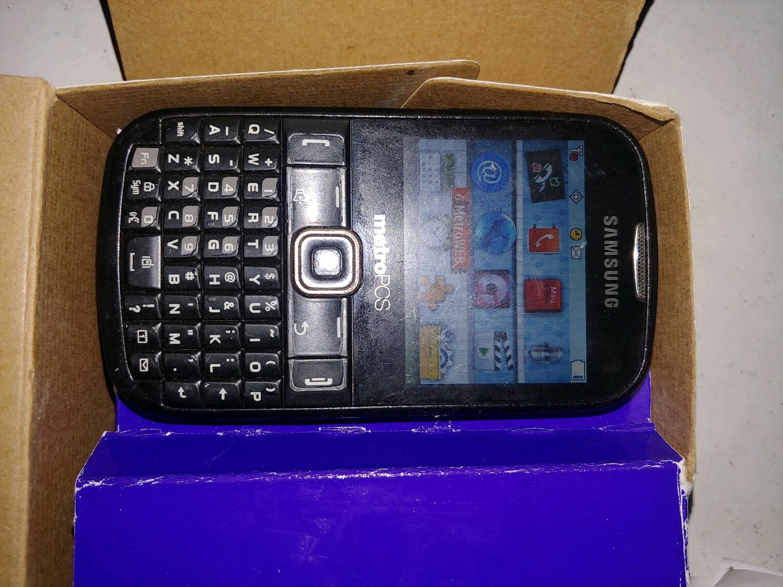 Samsung Freeform III-SCH-R380 Black (locked MetroPCS) Cell Phone, has ...