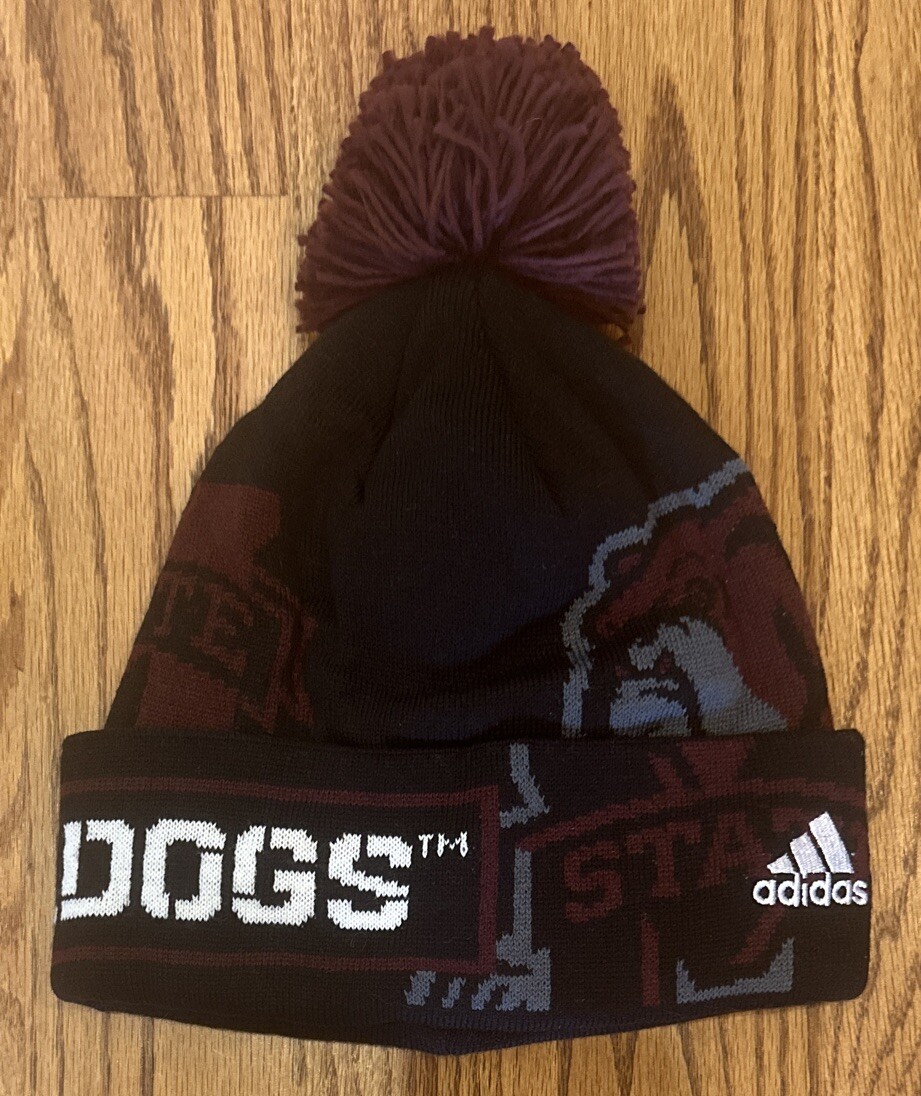 Mississippi State Bulldogs adidas Men’s Knit Beanie Hat | eBay