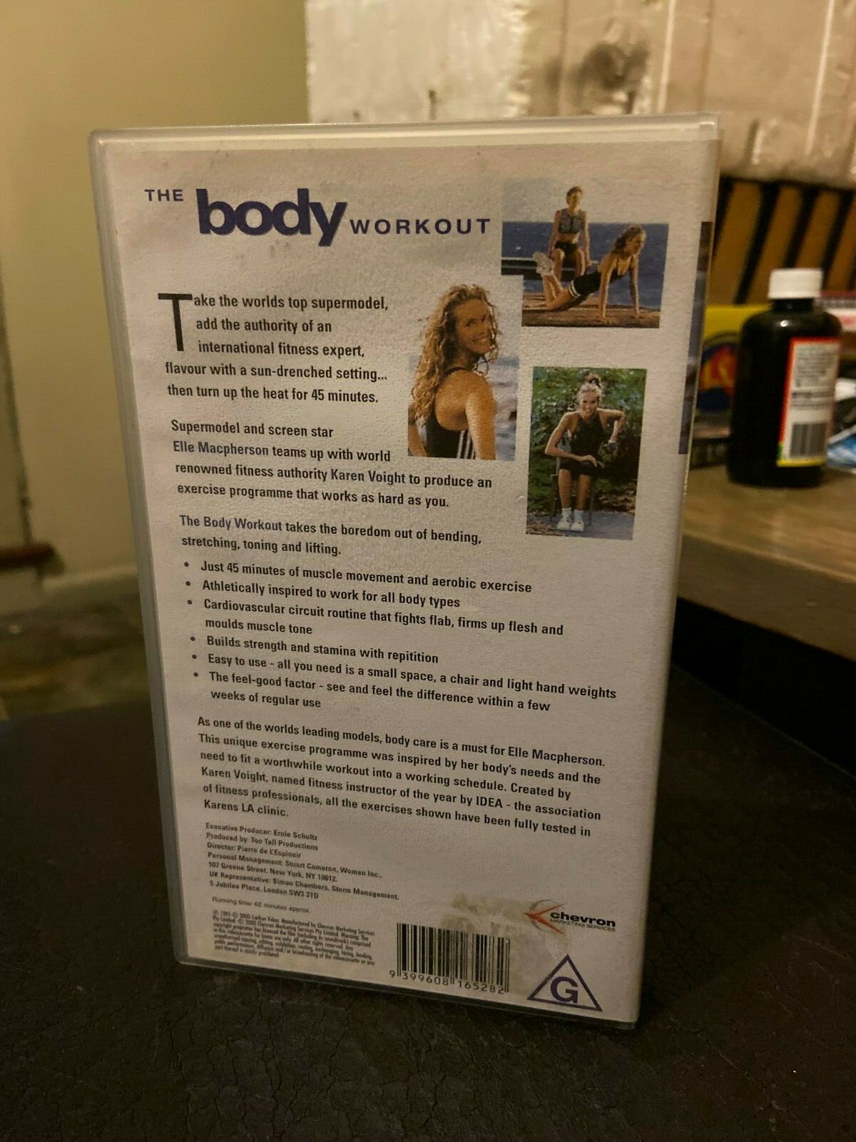Elle Macpherson The Body Workout VHS Video tape fitness diet supermodel ...