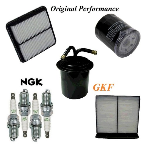 Tune Up Kit Air Cabin Oil Fuel Filters Plugs For SUBARU XV CROSSTREK 2 ...