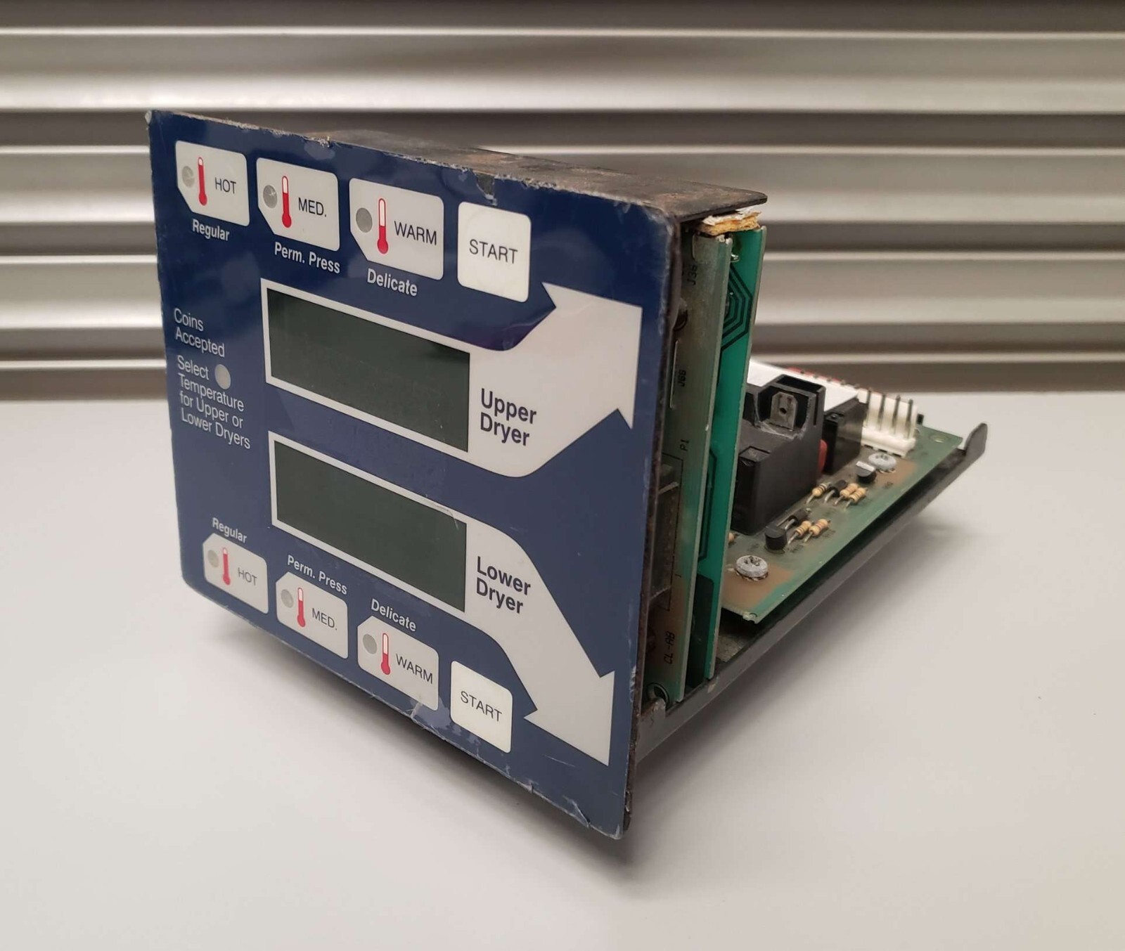 Dryer Computer Board W/Membrane Switch for Dexter P/N 9857-127-002 ...