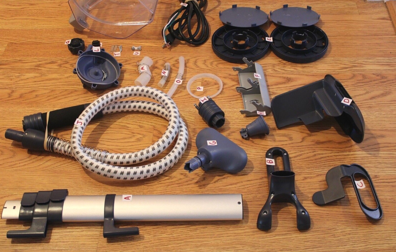 Rowenta PRECISION VALET GARMENT STEAMER GS6020 "REPLACEMENT PARTS ...