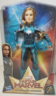 Marvel: Captain Marvel (Starforce) 11.5" Action Figure with Helmet NIB ...