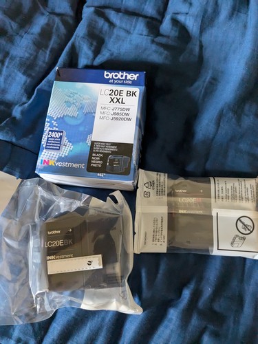 New Genuine Brother LC20E Ink Bundle (2 Black XXL, 1 Magenta) | eBay