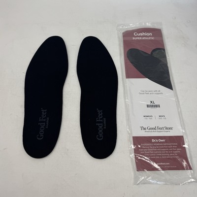 Good Feet Store Super Athletic Cushion XL Insoles NEW Men 10.5-11.5 W ...