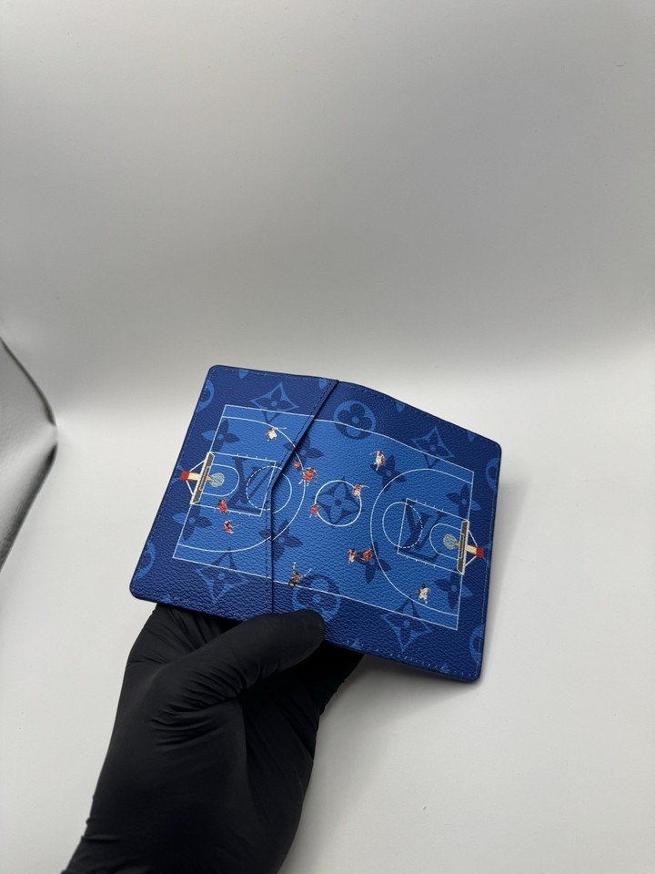 Louis Vuitton LV Blue Basketball Pocket Organizer | eBay